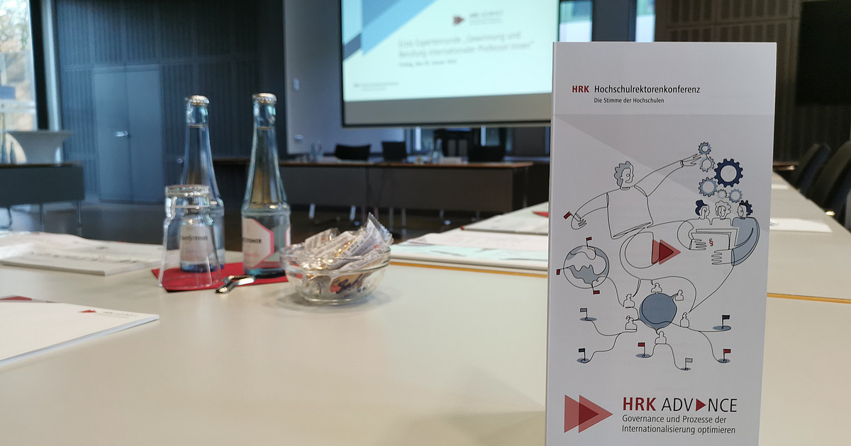 Start der Expertenrunden Themenzyklus 2 | HRK ADVANCE